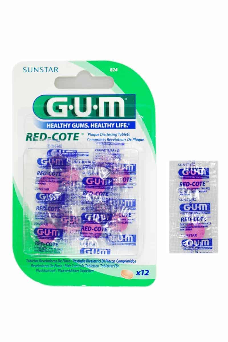 GUM Pastiglie Rileva Placca x12 - Dentop