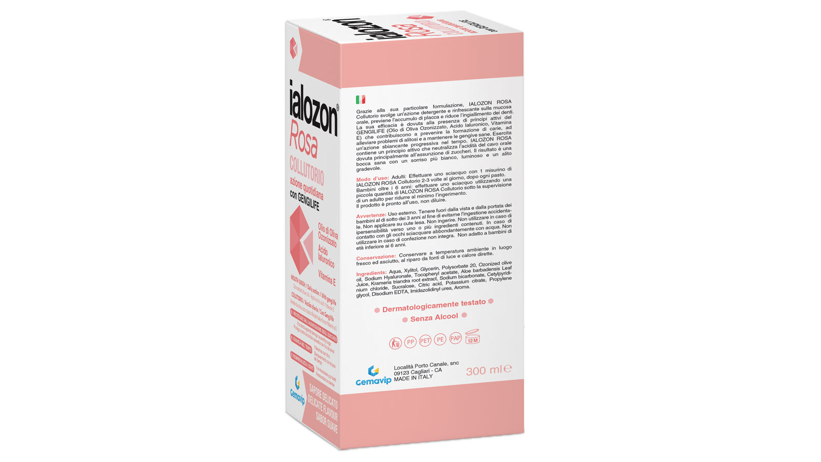 Ialozon Rosa 300 ml Collutorio - Dentop