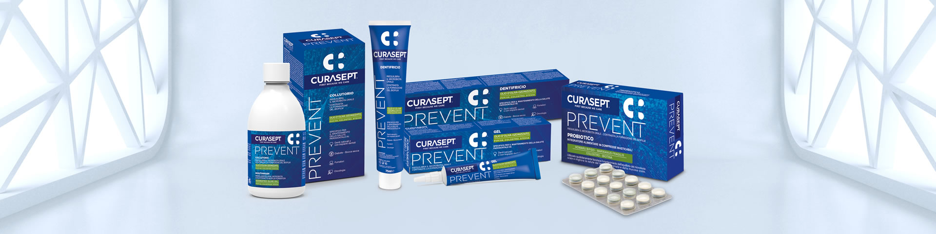 CURASEPT PREVENT COLLUTORIO 300 ml - Dentop